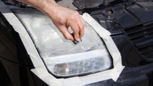 How To Clean Headlight Lens With Household And Restoration KIT